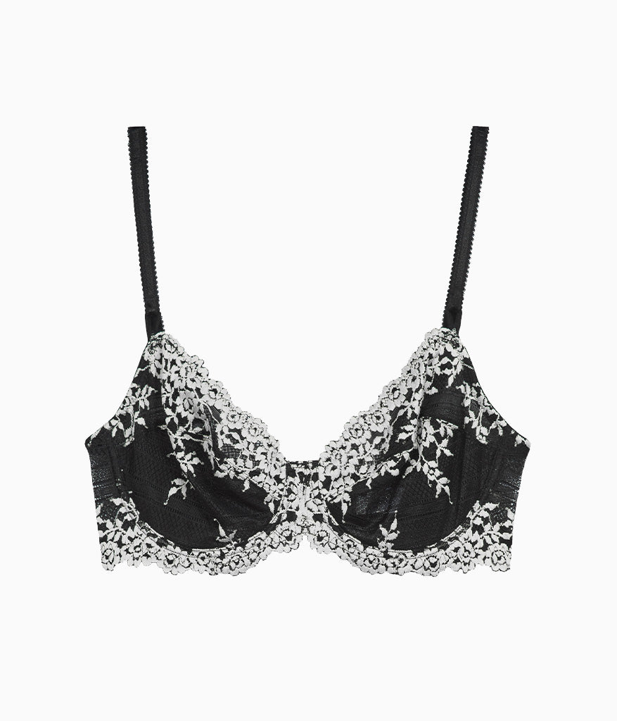 Embrace Lace® Underwire Bra: Black – Wacoal