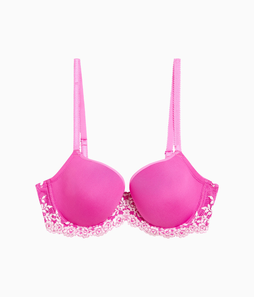 Embrace Lace® T-Shirt Bra: Wild Azalea/Cradle Pink – Wacoal