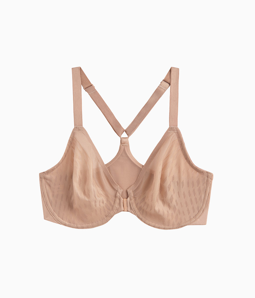 Elevated Allure Front Close Underwire Bra: Roebuck – Wacoal