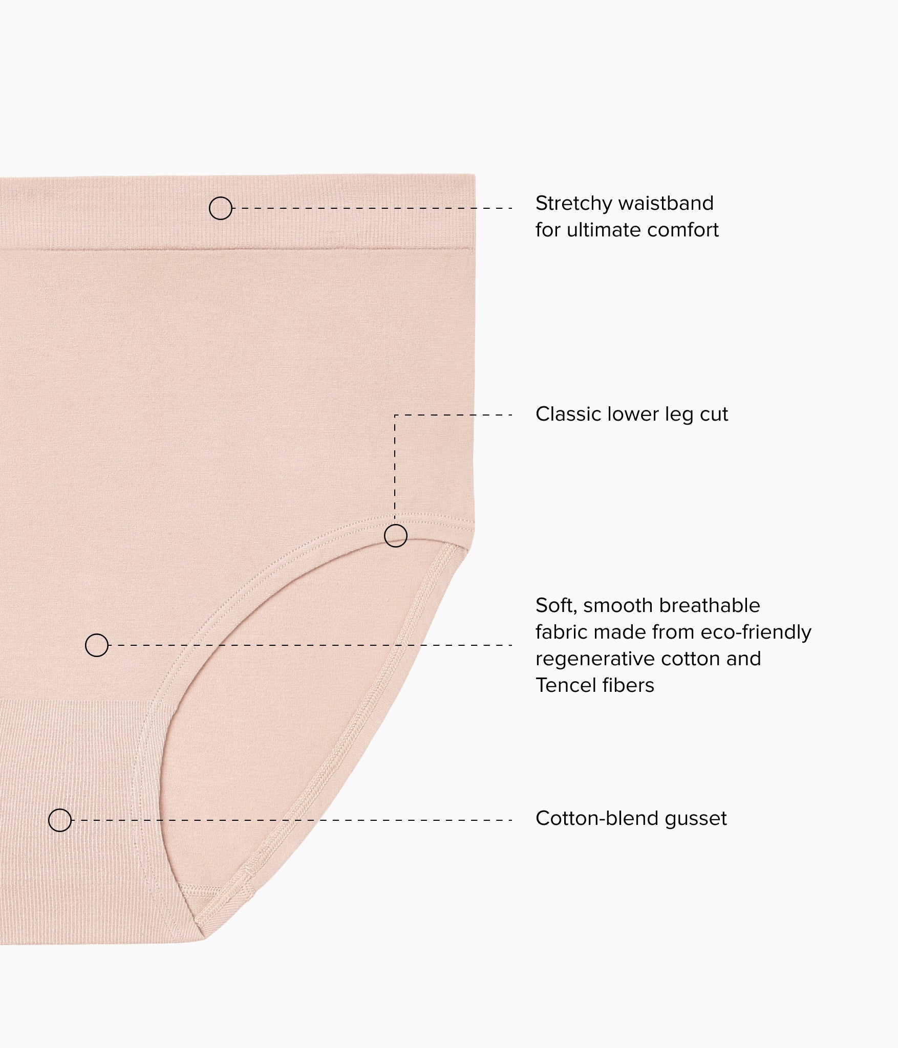 B-Smooth® Natural Brief: Roebuck – Wacoal
