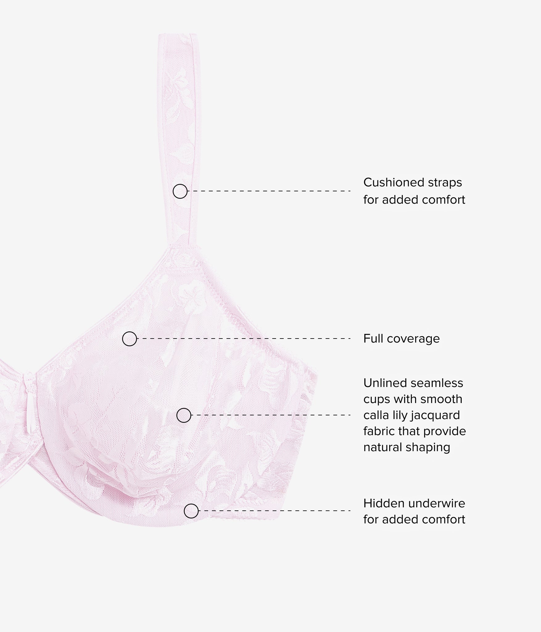 Awareness Underwire Bra: Cradle Pink – Wacoal